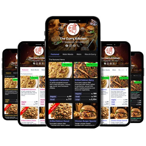 eMenu.lk | Seamless Digital Menu. Swipe, Savor, Smile!
